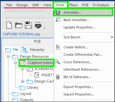 Capture Walk-through 7: Annotating | EMA Design Automation