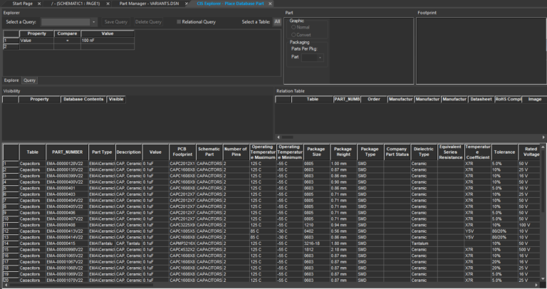 How to Perform a Parametric Component Search | EMA Design Automation