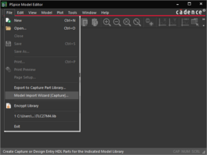 How to Create a PSpice Model from a Text File | EMA Design Automation