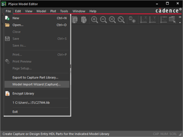 How to Create a PSpice Model from a Text File | EMA Design Automation