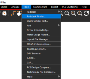How to Quickly Find Padstacks in a PCB Design | EMA Design Automation