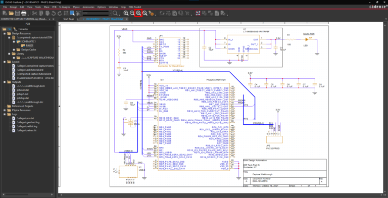 How to Use the OrCAD Capture Free Viewer | EMA Design Automation