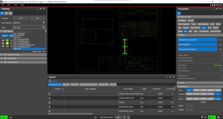 How to Use the OrCAD/Allegro PCB Free Viewer | EMA Design Automation