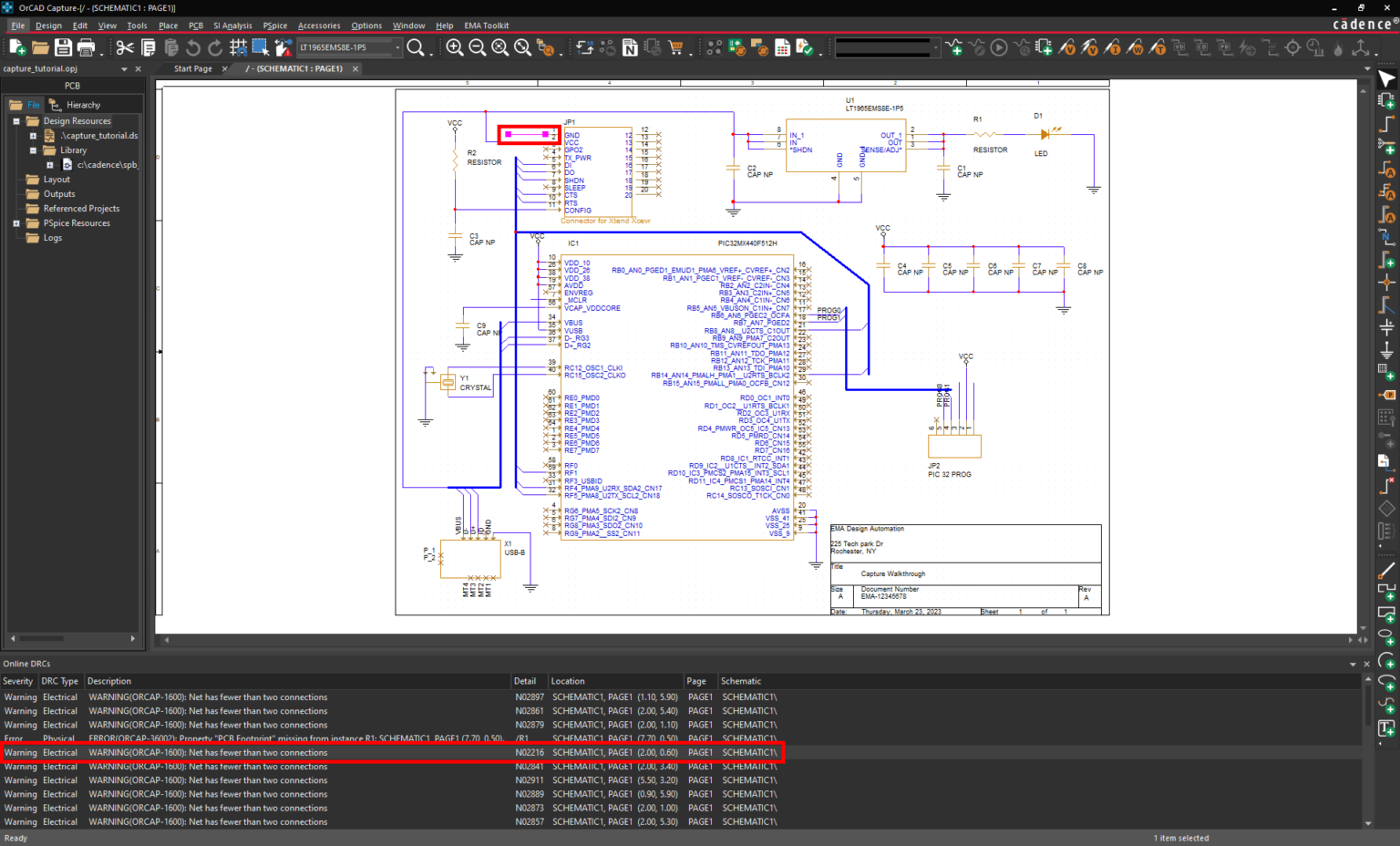 Lesson 5: Net Aliases | EMA Design Automation