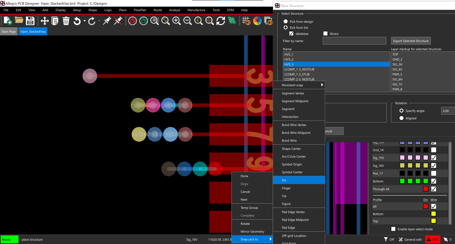 How to Use Stacked or Staggered Vias in a PCB | EMA Design Automation