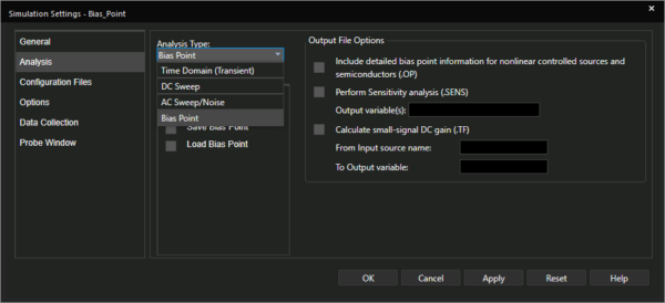 Lesson 4: Bias Point Simulation | EMA Design Automation