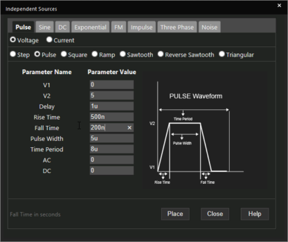How to Create a Pulse Source SPICE Model | EMA Design Automation