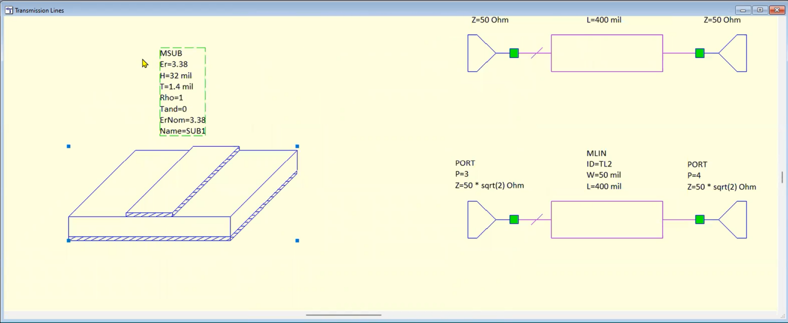 How to Design Transmission Lines for a Wilkinson Power Divider | EMA ...