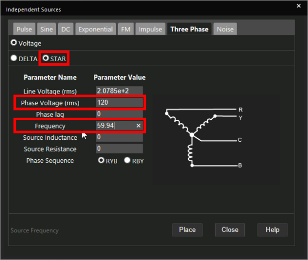 How to Create a Three-Phase Source SPICE Model | EMA Design Automation