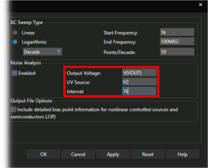 How to Perform an AC Sweep Simulation | EMA Design Automation