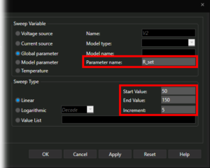 How to Perform a DC Sweep Simulation | EMA Design Automation