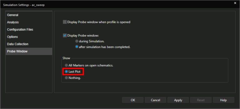 How to Configure Plot Windows in PSpice | EMA Design Automation
