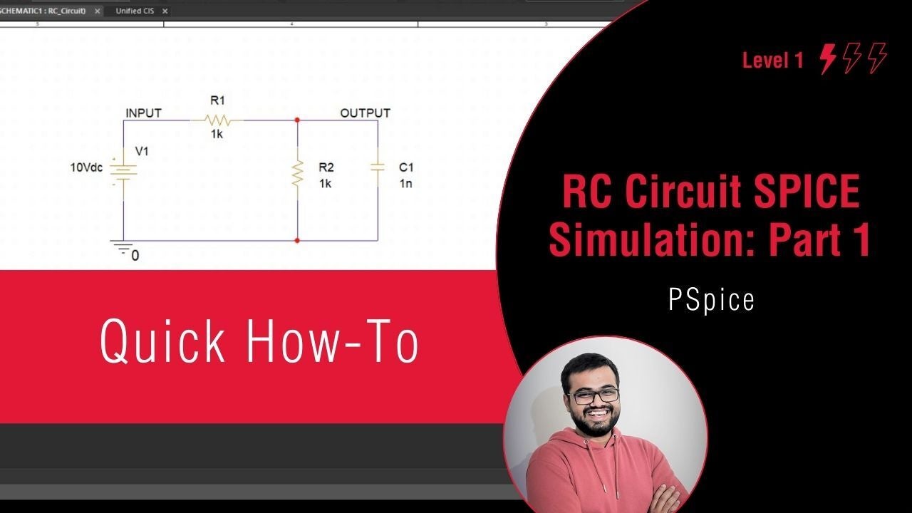 PSpice Simulation Tutorial: Creating an RC Circuit | EMA Design Automation