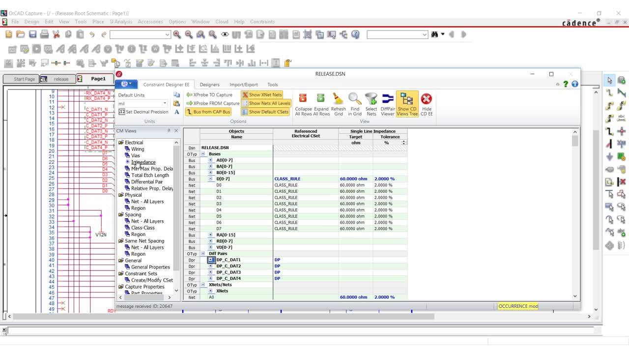 Constraint Designer EE | EMA Design Automation