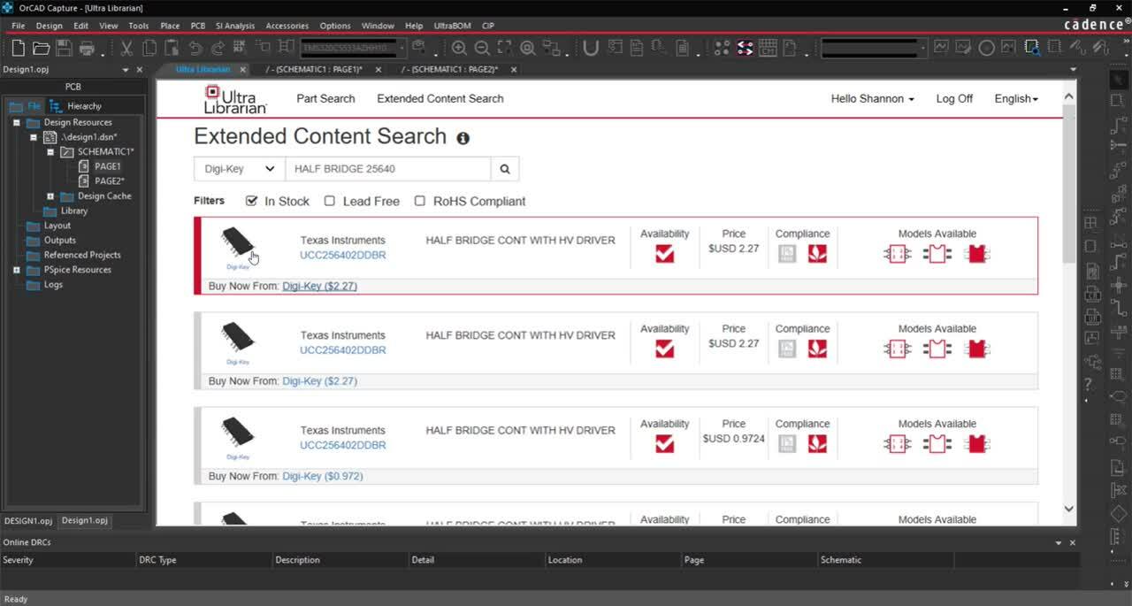 Ultra Librarian for OrCAD Overview | EMA Design Automation