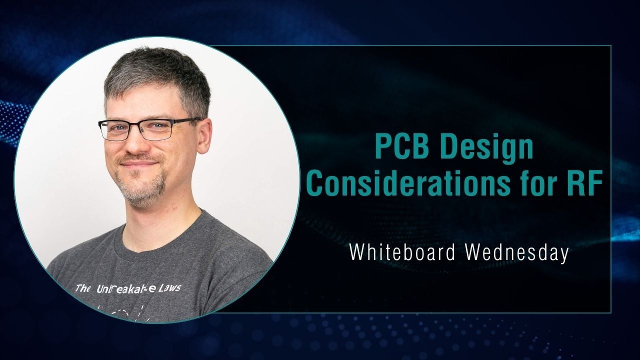 Whiteboard Wednesday: RF PCB Considerations | EMA Design Automation