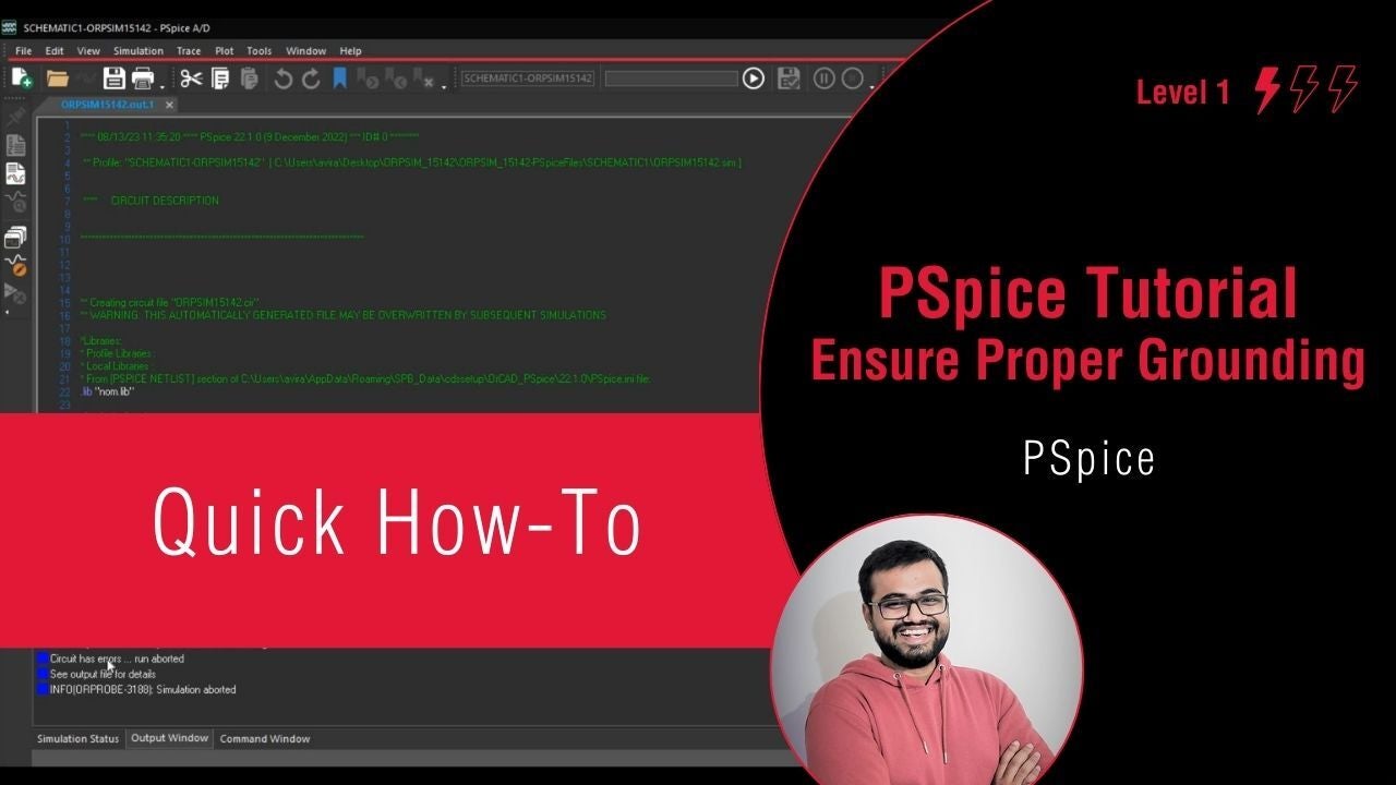 PSpice Simulation Tutorial: How to Ensure Proper Grounding in SPICE Simulations | EMA Design ...