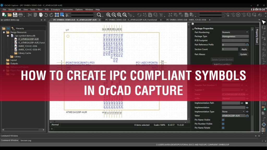 How to Create IPC Compliant Schematic Symbols in OrCAD Capture | EMA ...