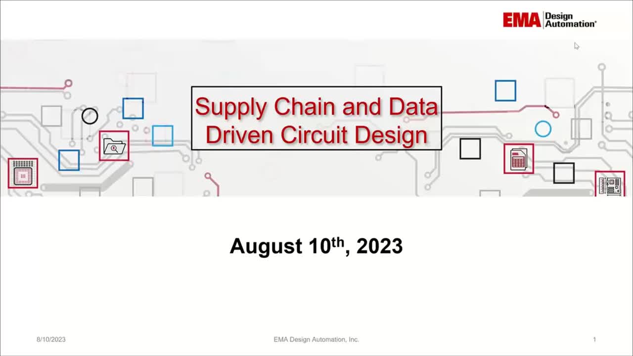 Supply Chain and Data Management Driven Circuit Design | EMA Design Automation