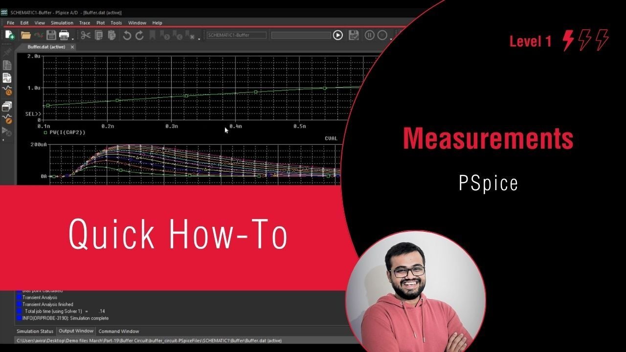 PSpice Simulation Tutorial: How to Use Measurement Functions in PSpice | EMA Design Automation