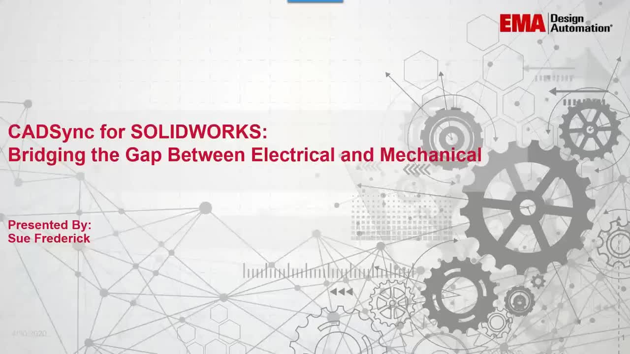 CADSync for SOLIDWORKS - Bridging the Gap Between Electrical and ...