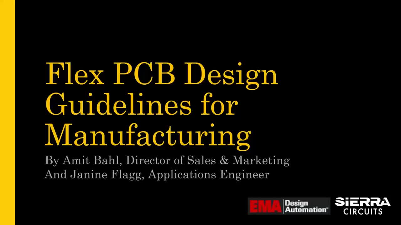 Flex PCB Design Guidelines for Manufacturing | EMA Design Automation