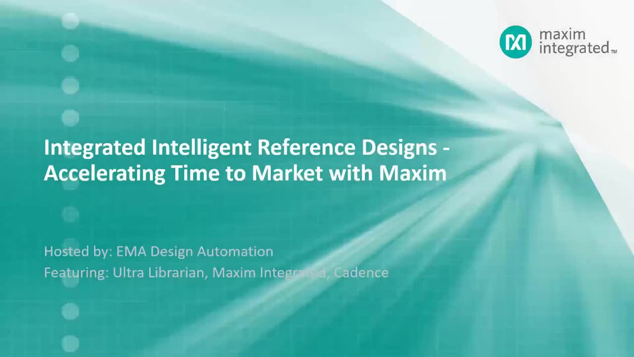 Integrated Intelligent Reference Designs - Accelerating Time to Market ...