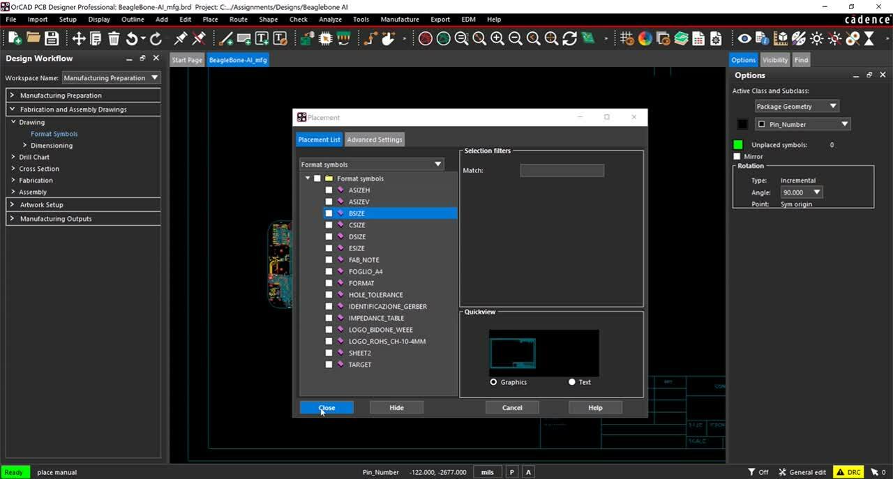 Custom Workflow: Manufacturing Preparation | EMA Design Automation