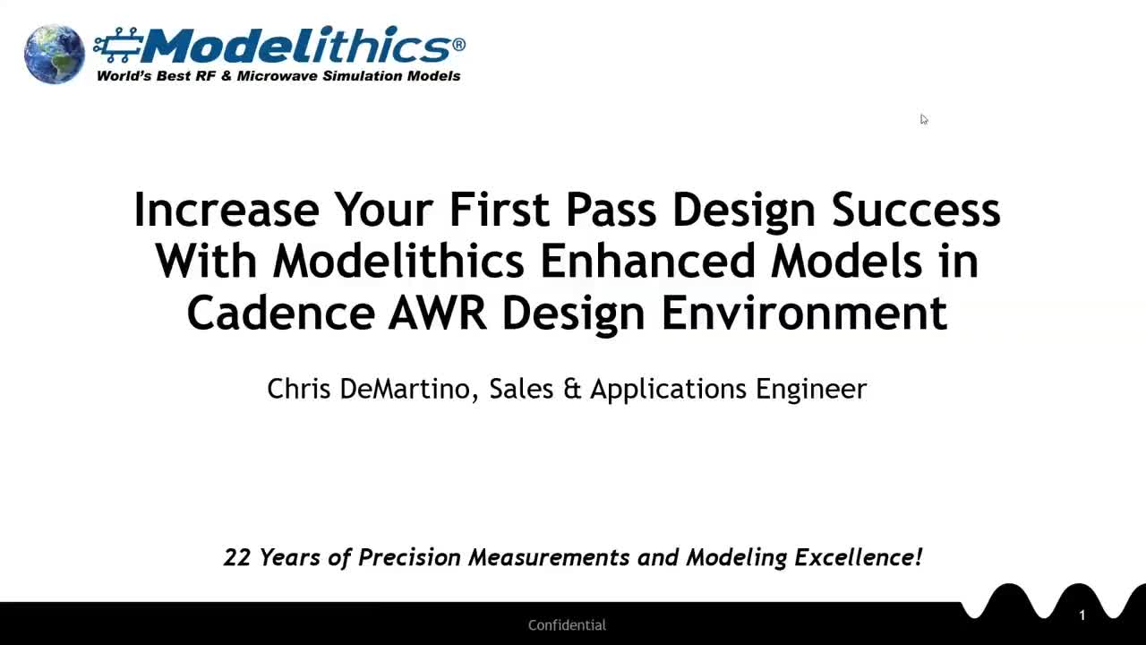 Increase Your First Pass Design Success with Modelithics Enhanced ...