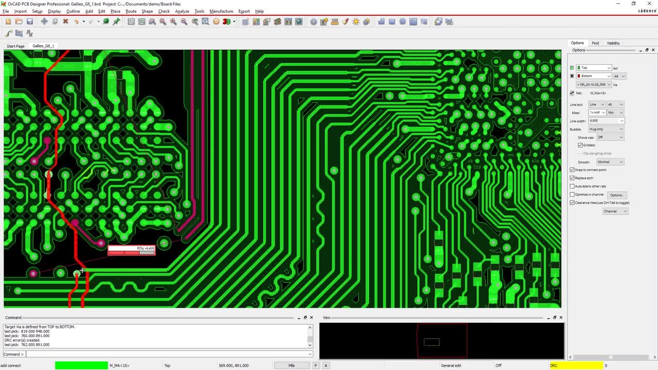 Real-Time Constraint-Driven Interactive Routing | EMA Design Automation