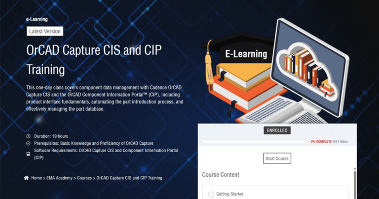 EMA Makes OrCAD CIS & CIP Training for Library & Component Management Free for Everyone | EMA ...