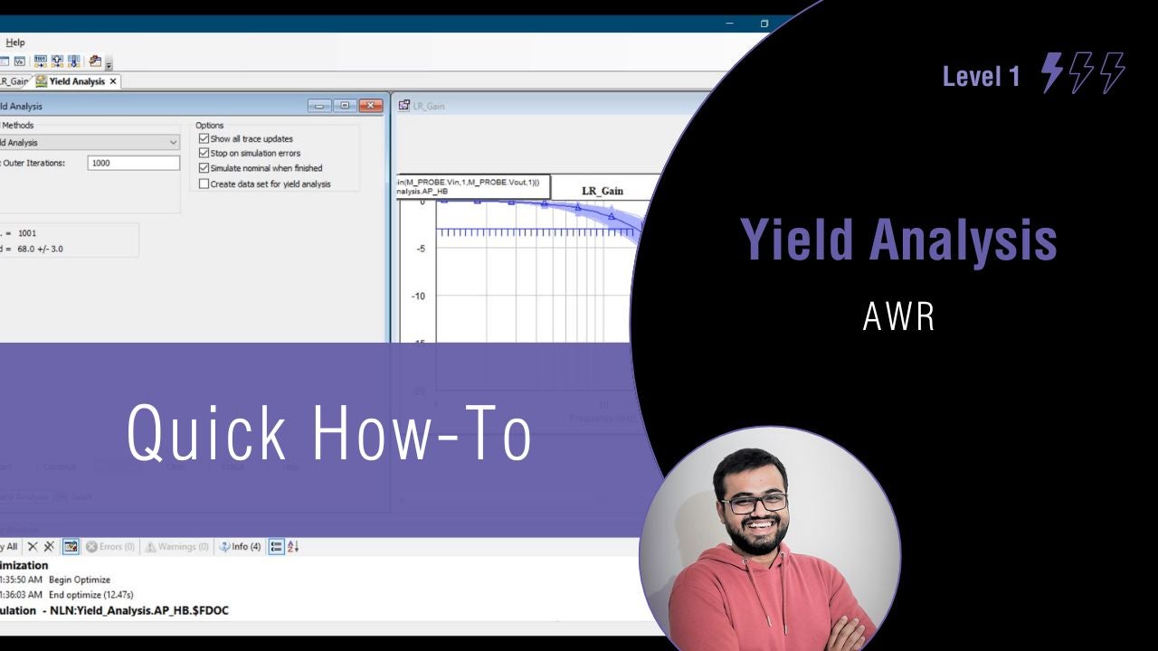 AWR Tutorial: How to Perform Yield Analysis | EMA Design Automation