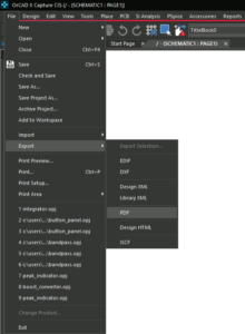 How to Configure and Export a Smart PDF in OrCAD Capture | EMA Design ...