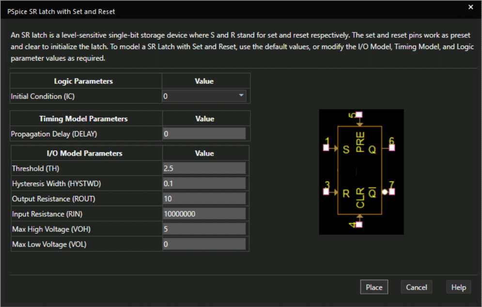 SR Latch SPICE Model: Explained | EMA Design Automation