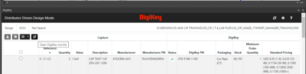 How to Upload a BOM to MyLists with UltraBOM for Digikey | EMA Design ...
